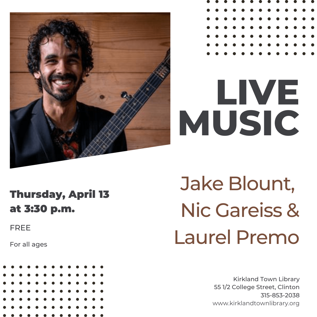 Jake Blount Pop Up Concert (Instagram Post (Square)) | Kirkland Town ...